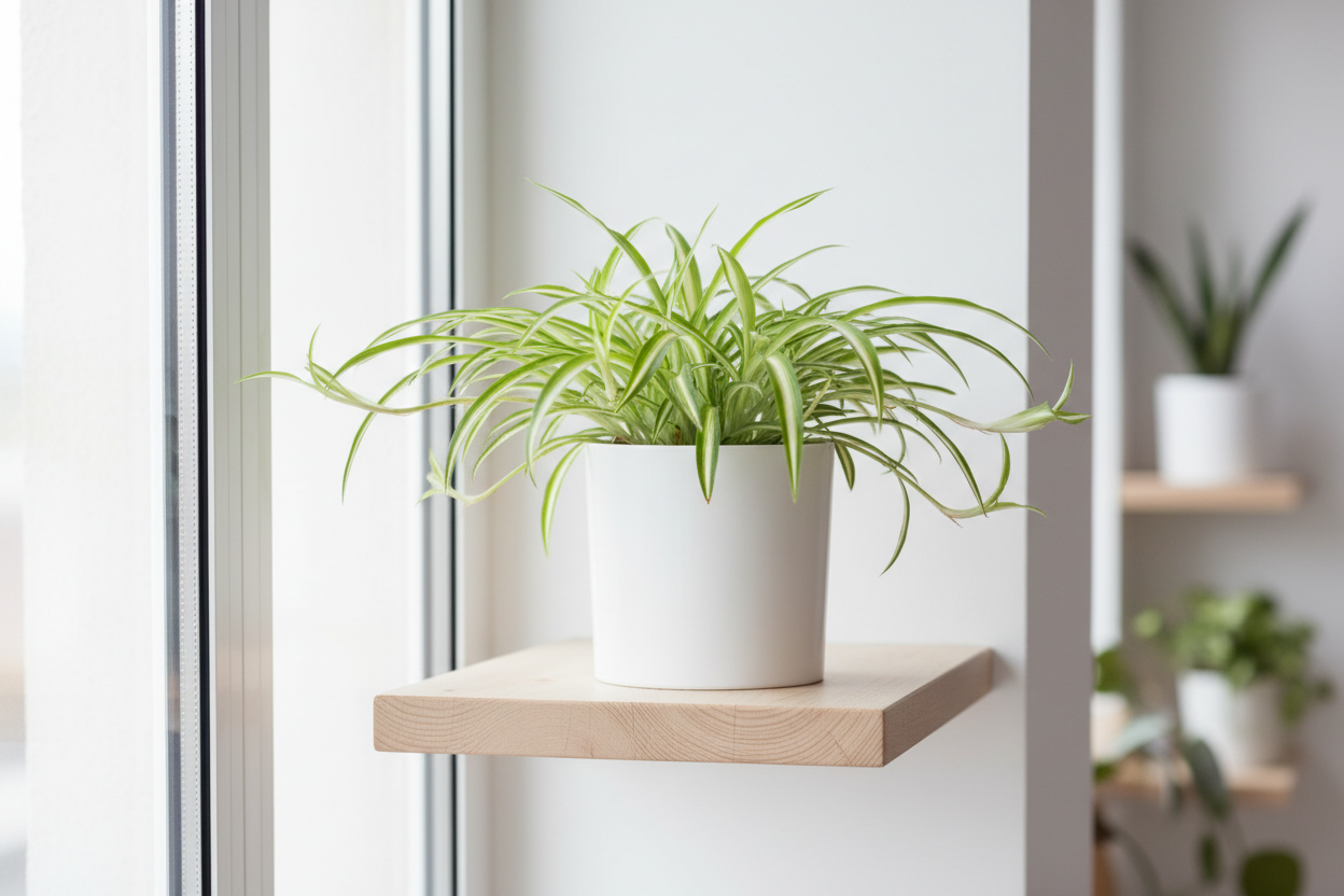 Spider Plant Sapling - Air Purifying Houseplant | mumady